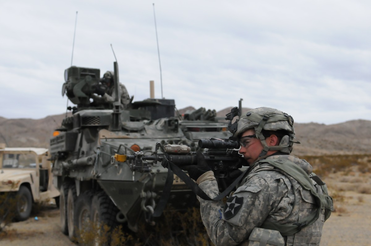 Recon platoon wields Excalibur at the NTC | Article | The United States ...