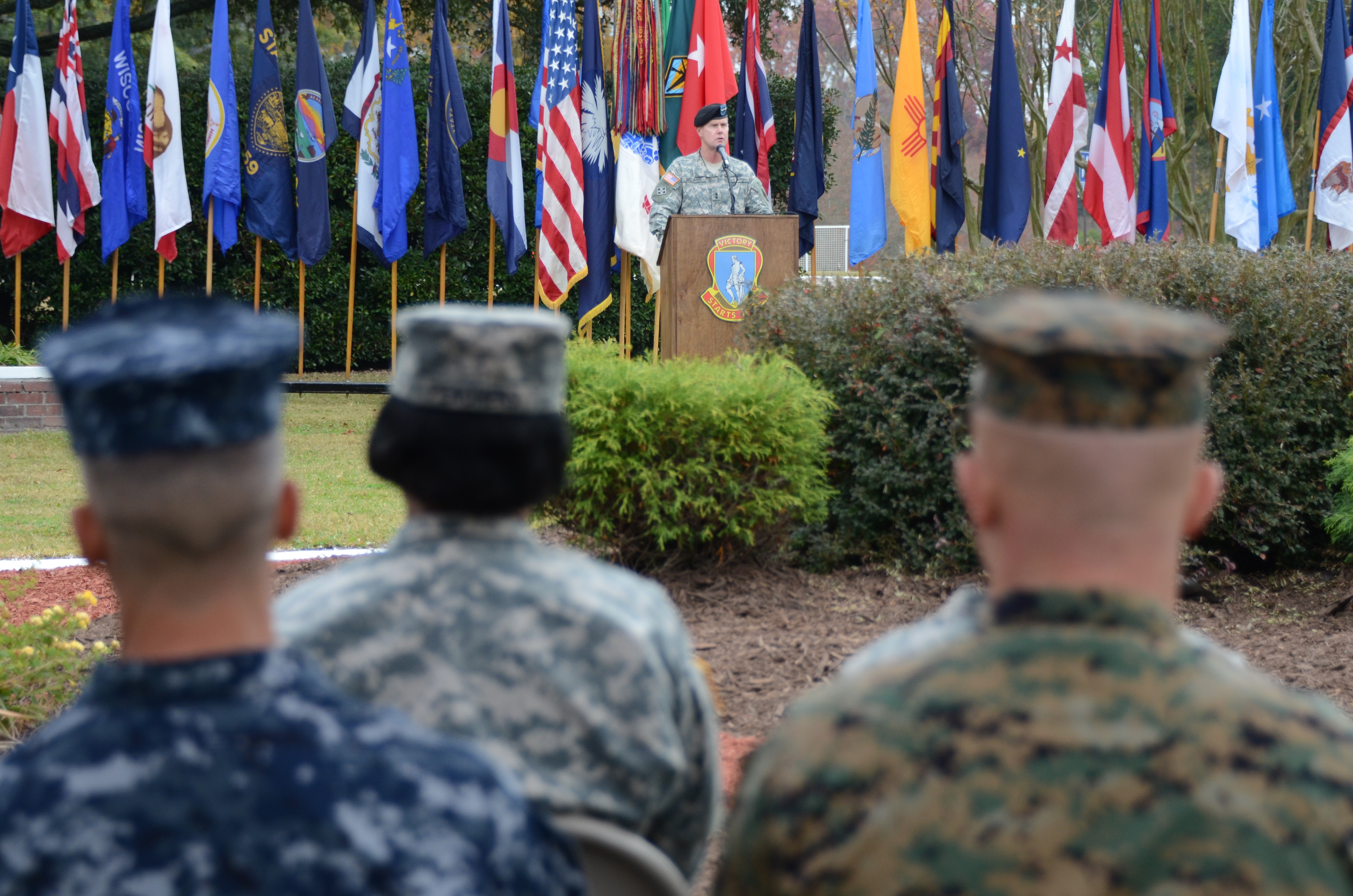 Thank you for serving: Columbia, post salute veterans with parade ...