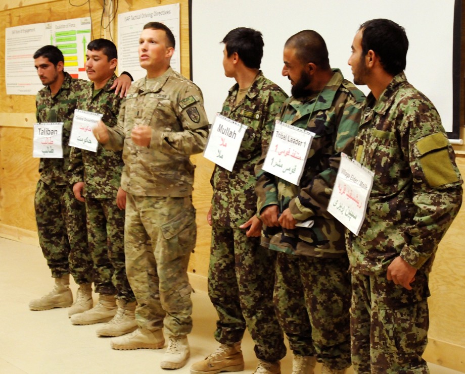Afghan security forces learn about counterinsurgency | Article | The ...