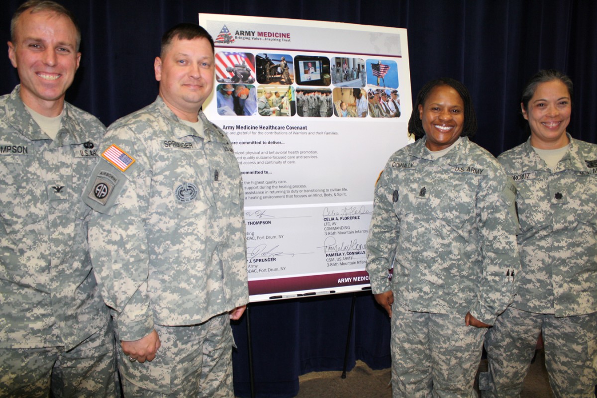 Leaders sign covenant on behalf of warriors in transition | Article ...