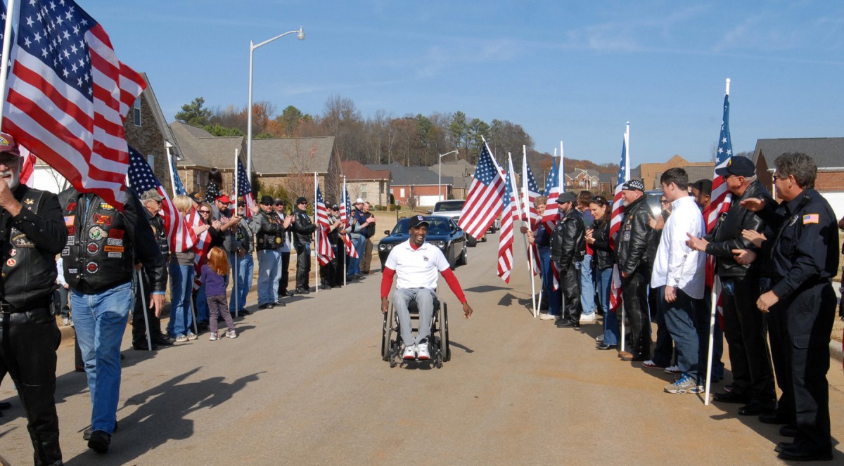Wounded veteran receives key to new home, life | Article | The United ...