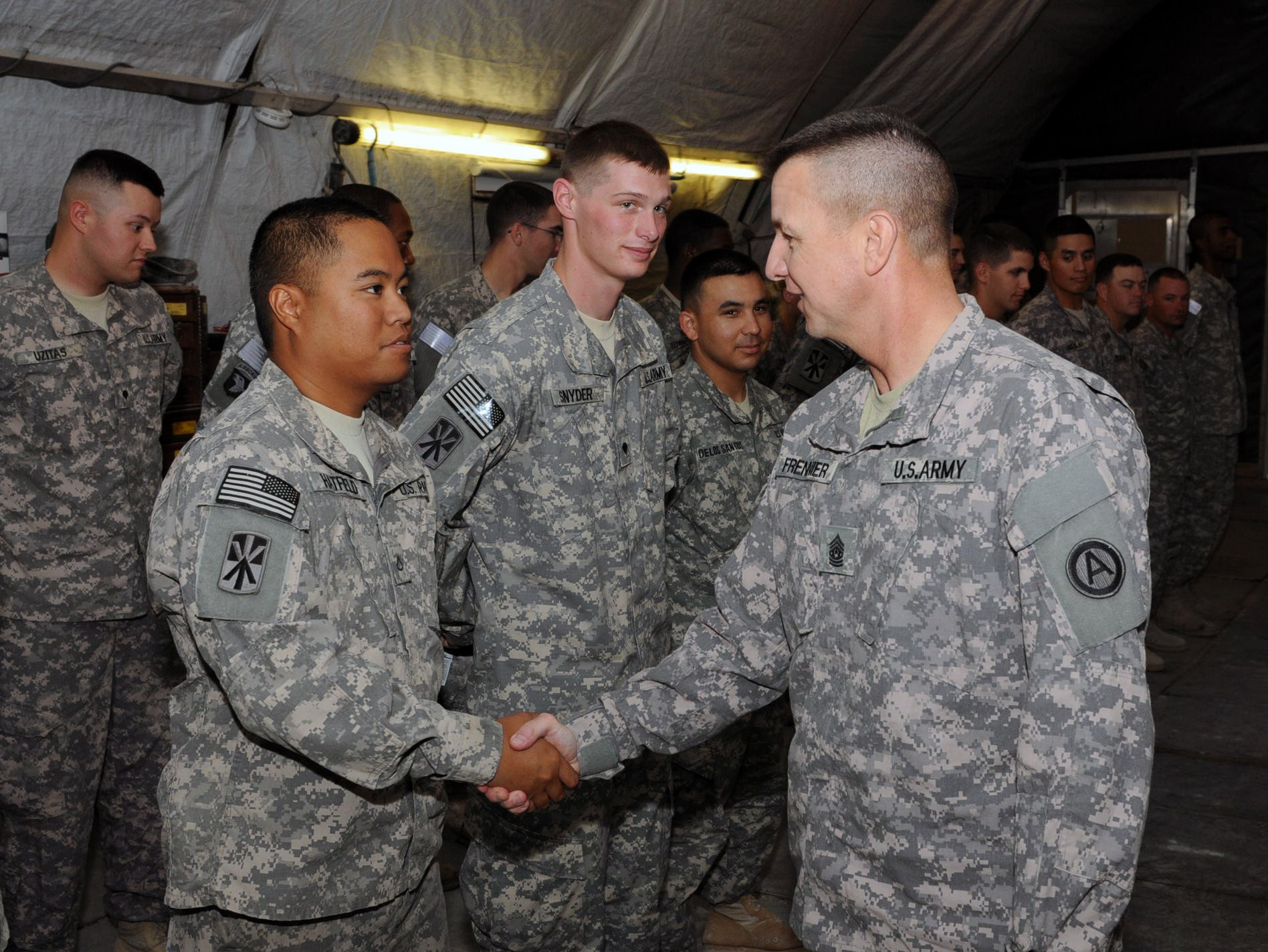 Third Army CSM visits Soldiers in Southwest Asia | Article | The United ...