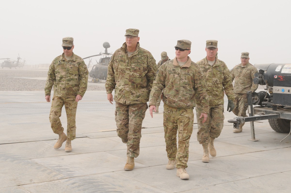Odierno visits deployed Soldiers in Afghanistan | Article | The United ...