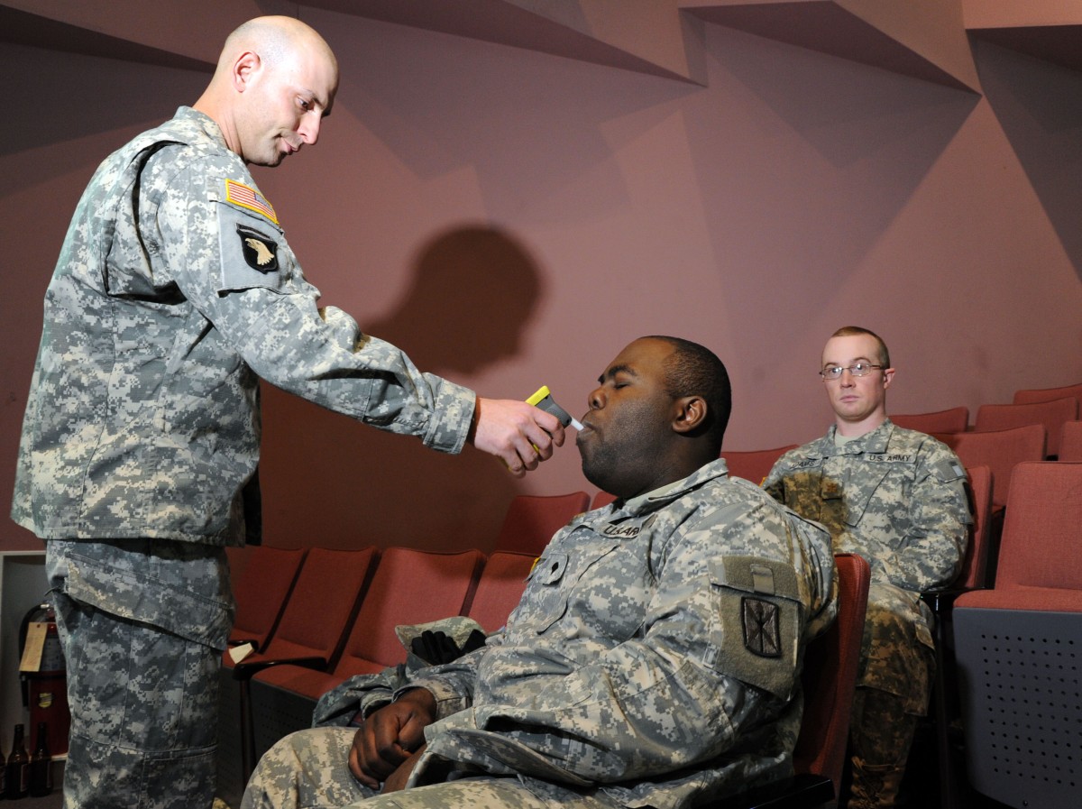 Camp Zama hosts safety stand-down day, effects of alcohol training ...