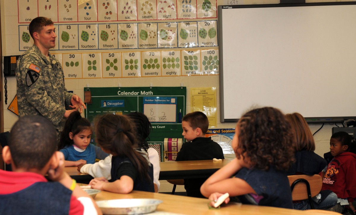 ASC Soldier mentors students | Article | The United States Army