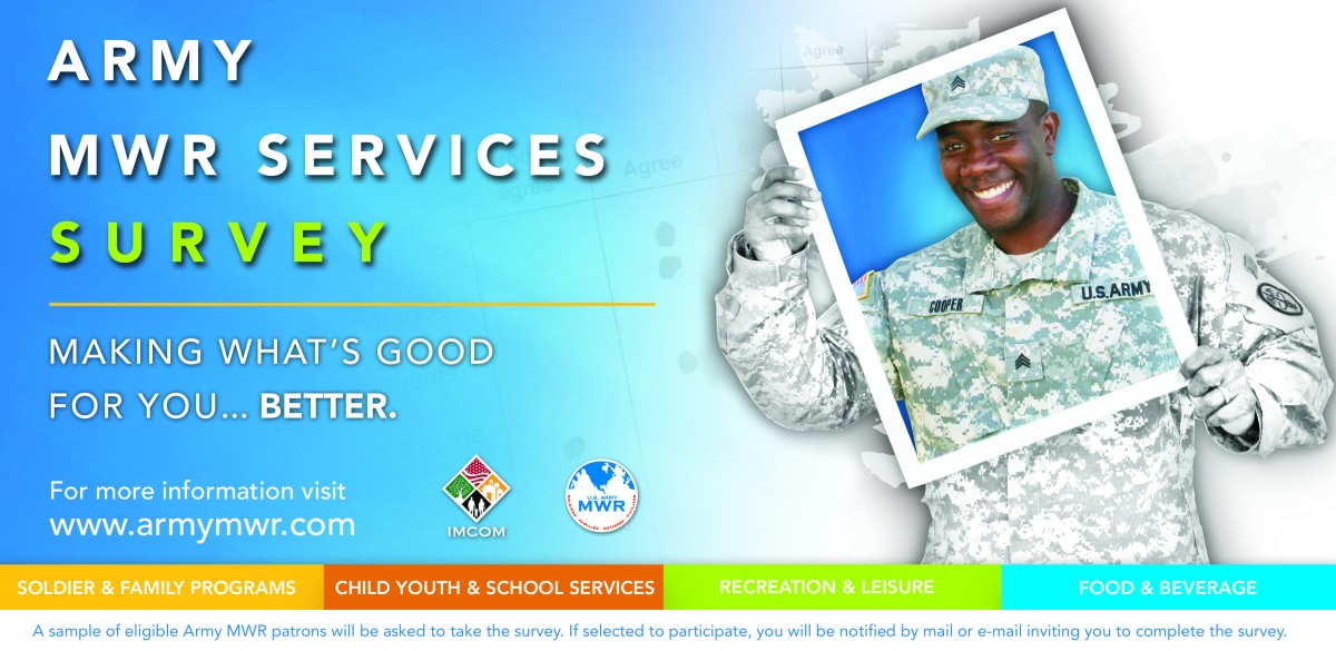 Survey to assess interest, use and satisfaction with MWR programs ...