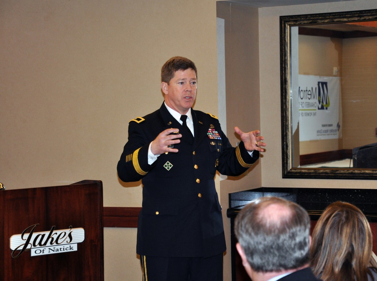 Natick senior commander speaks at chamber event | Article | The United ...