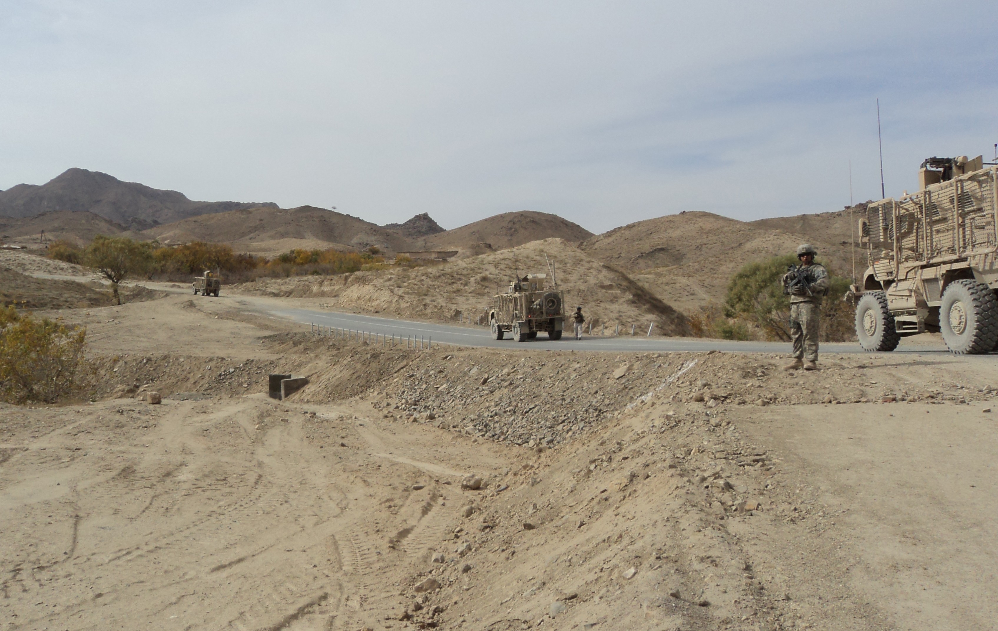 Corps of Engineers completes major section of Route Bear highway ...