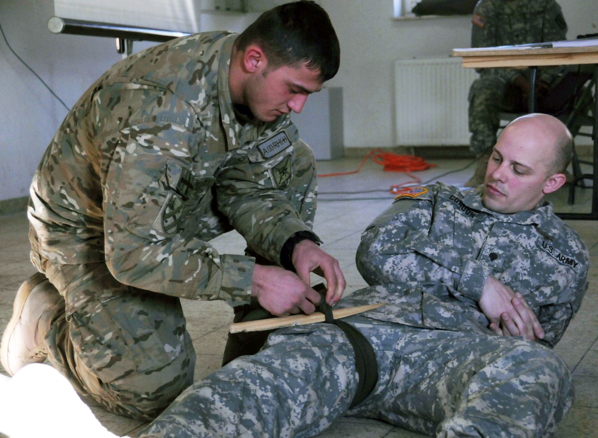 ISAF-bound Republic of Georgia soldiers train at Joint Multinational ...