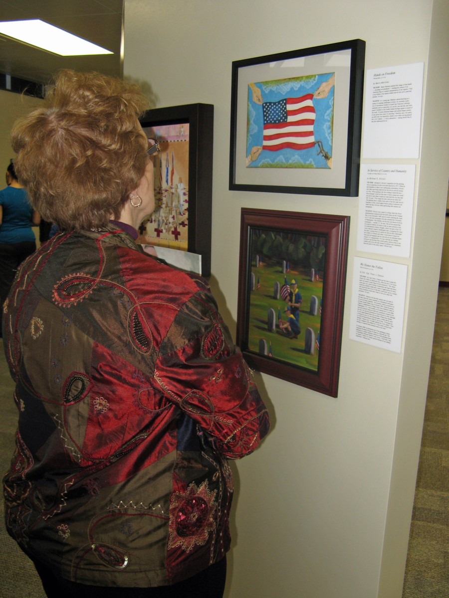 Art explores war injuries | Article | The United States Army