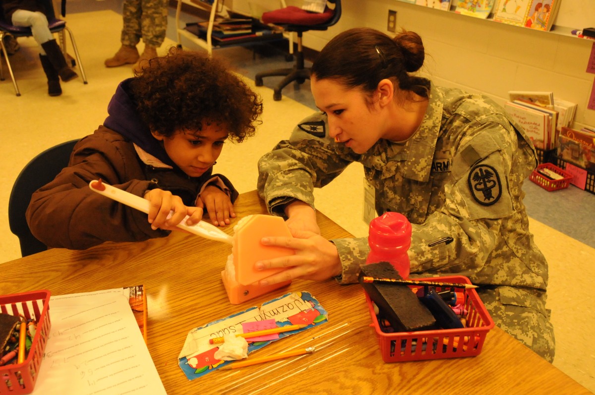 Students learn key to bright smiles | Article | The United States Army