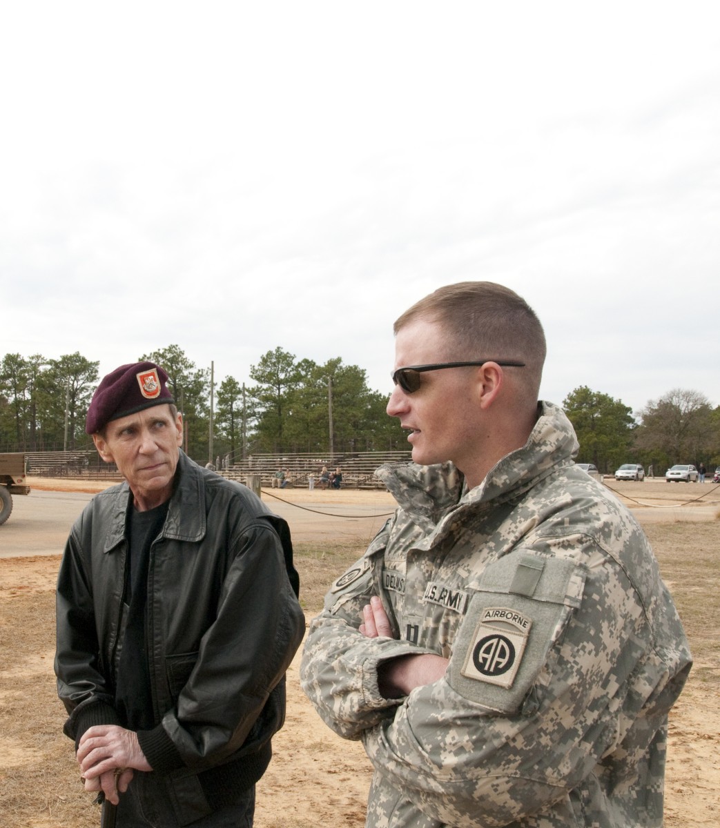 Former 82nd paratrooper returns to Fort Bragg to see final jump ...
