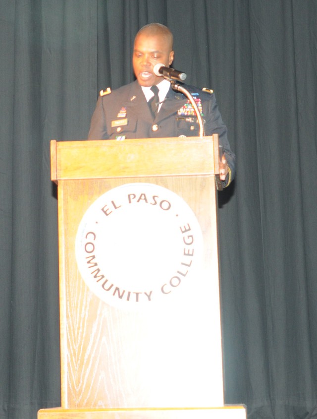 Brig. Gen. Twitty helps EPCC celebrate black history month. | Article ...