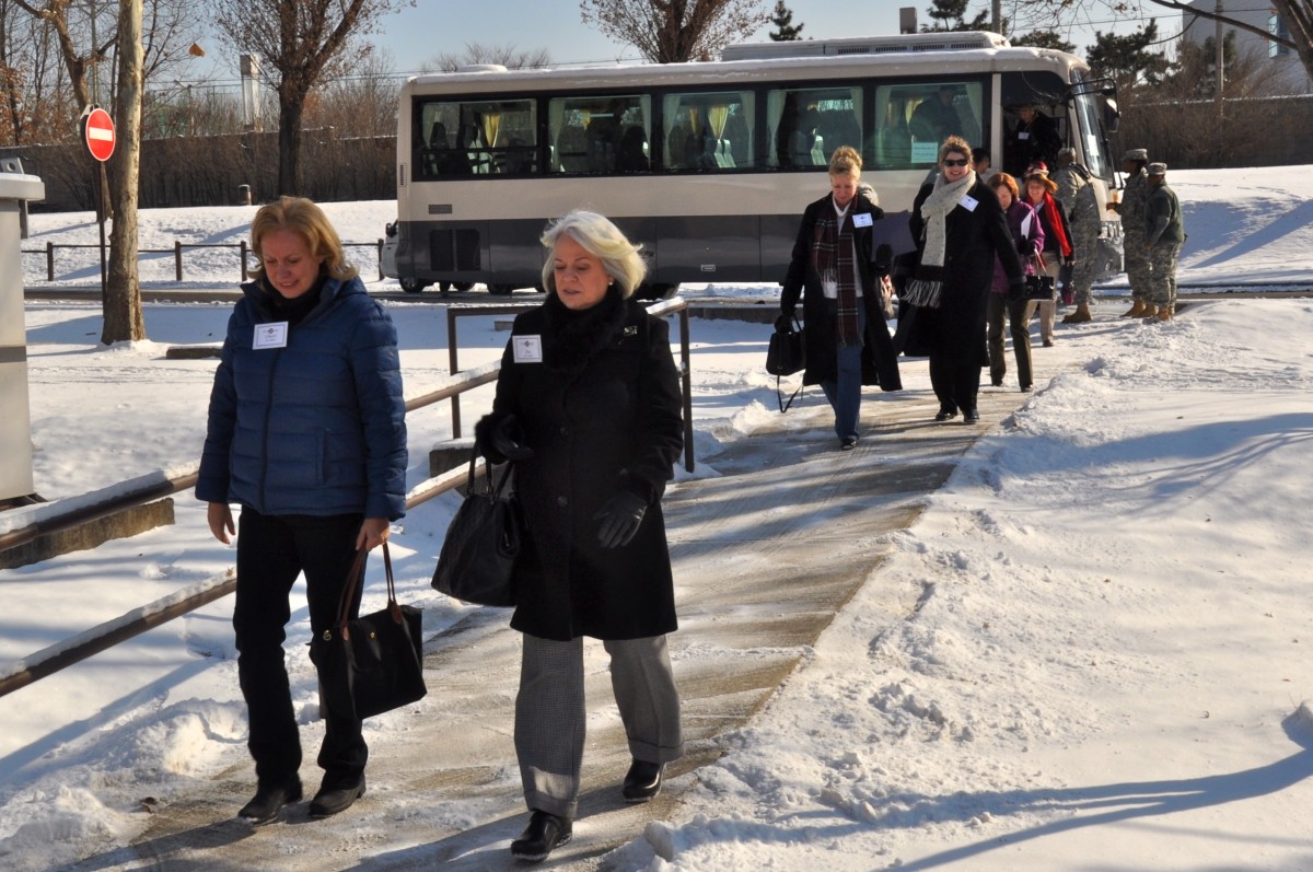 Honored guests observe Stork's Nest renovations | Article | The United ...