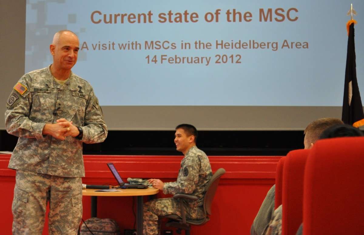 Medical Service Corps chief talks to health center staff | Article ...