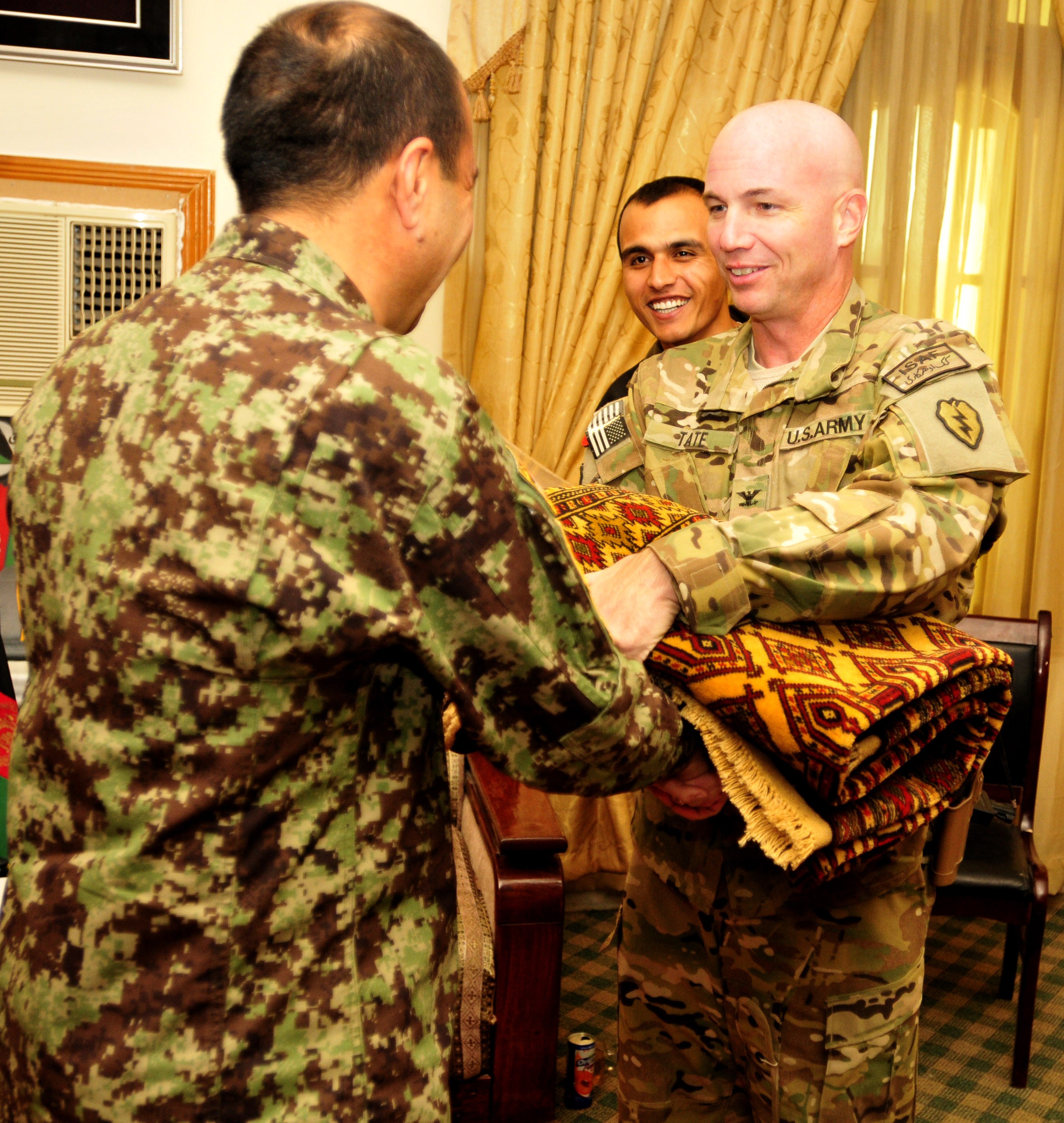 Gen. Sherzai hosts luncheon with 25th Combat Aviation Brigade and 159th ...