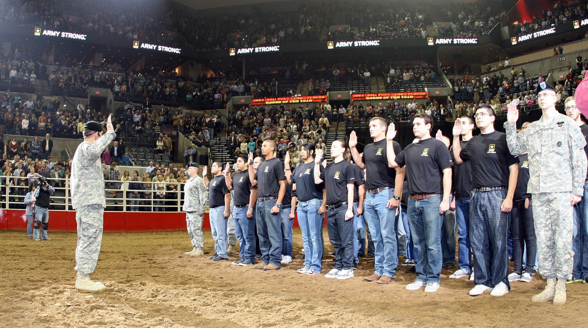 Future Soldiers commit to hitching Army ride at Rodeo | Article | The ...