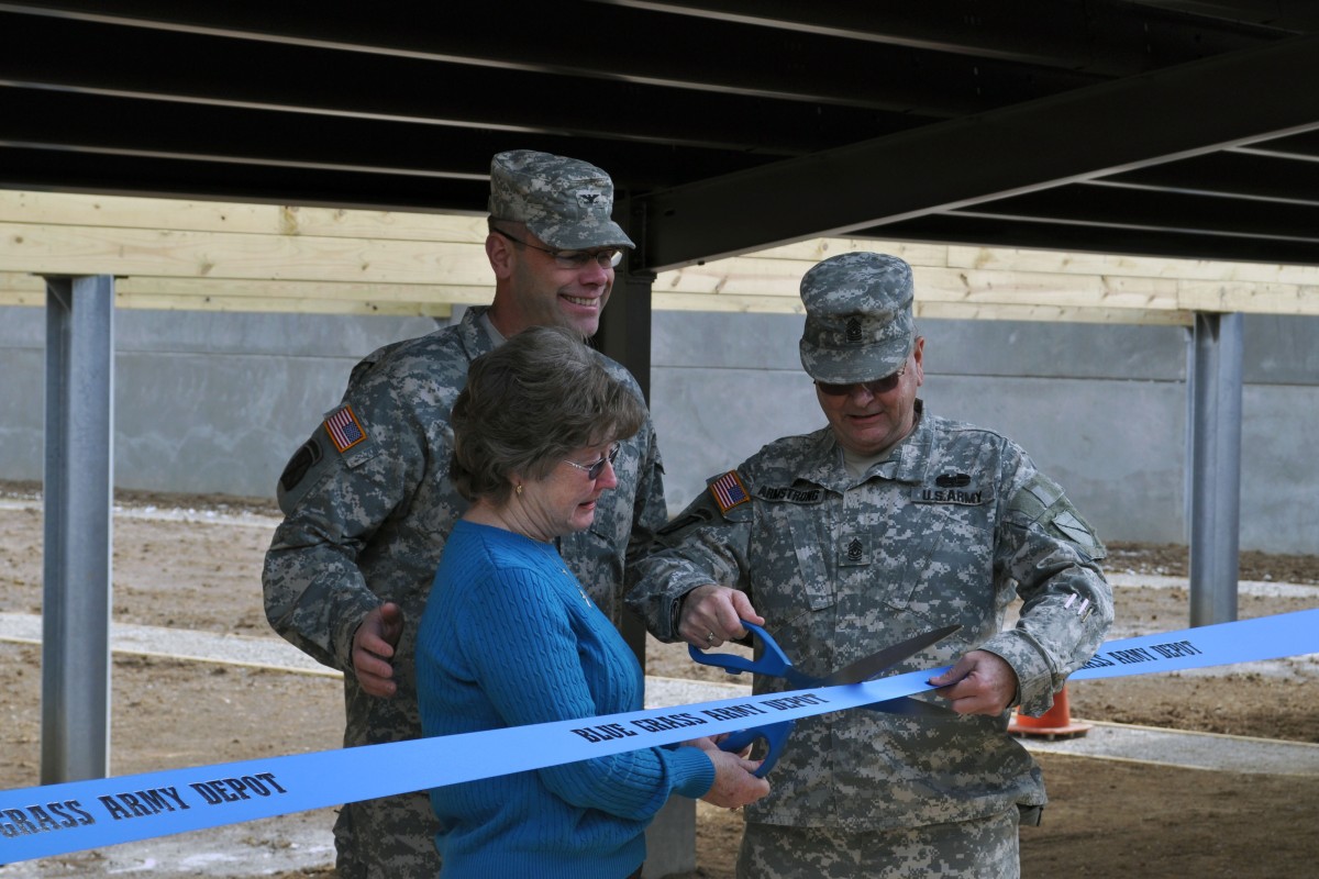 Blue Grass Army Depot dedicates its newly renovated Himes Shooting ...