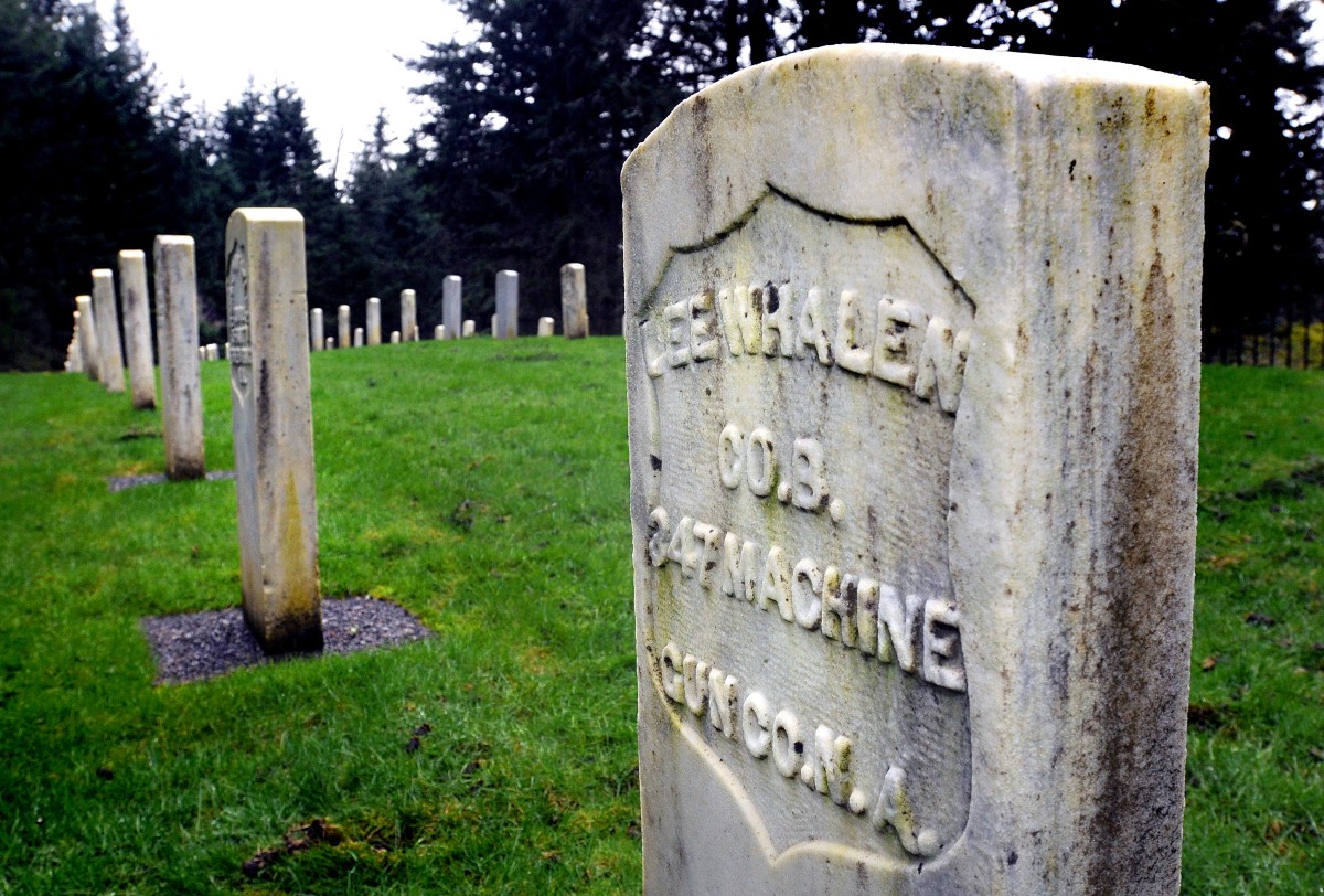 Fort Lewis Cemetery: Where memory is set in stone | Article | The ...