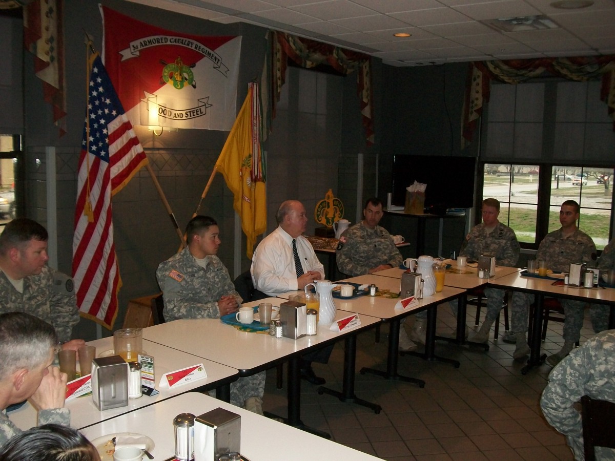 Under Secretary visits the 3d Armored Cavalry Regiment | Article | The ...