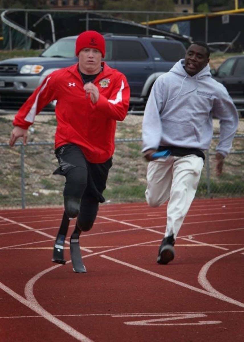Marine turns injury into motivation for others | Article | The United ...