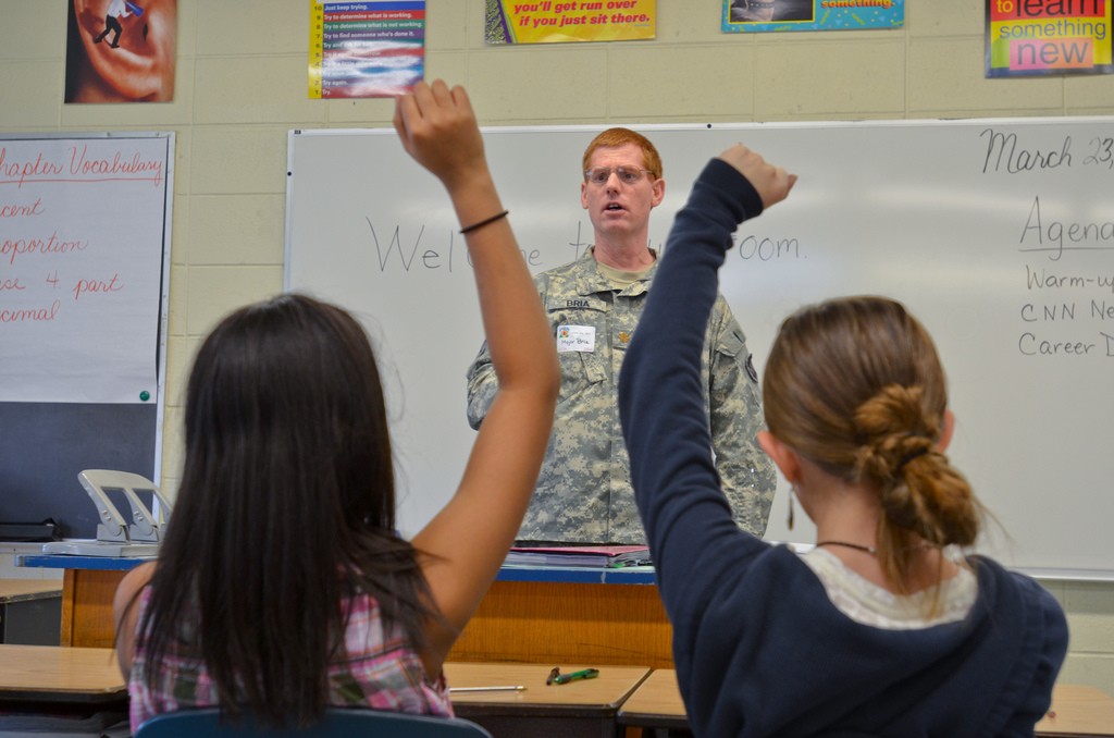 99th RSC Soldiers inspires future generations during career day ...