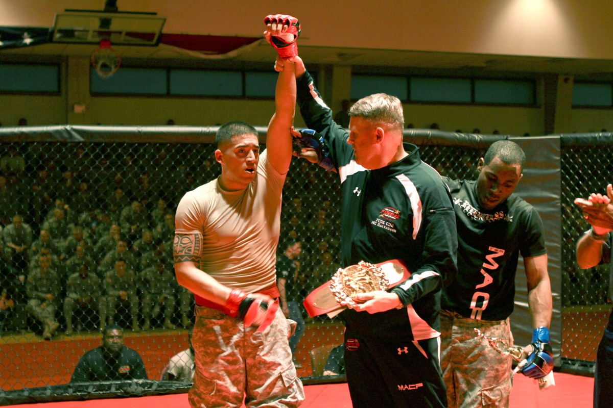 Cage showcases warrior spirit | Article | The United States Army