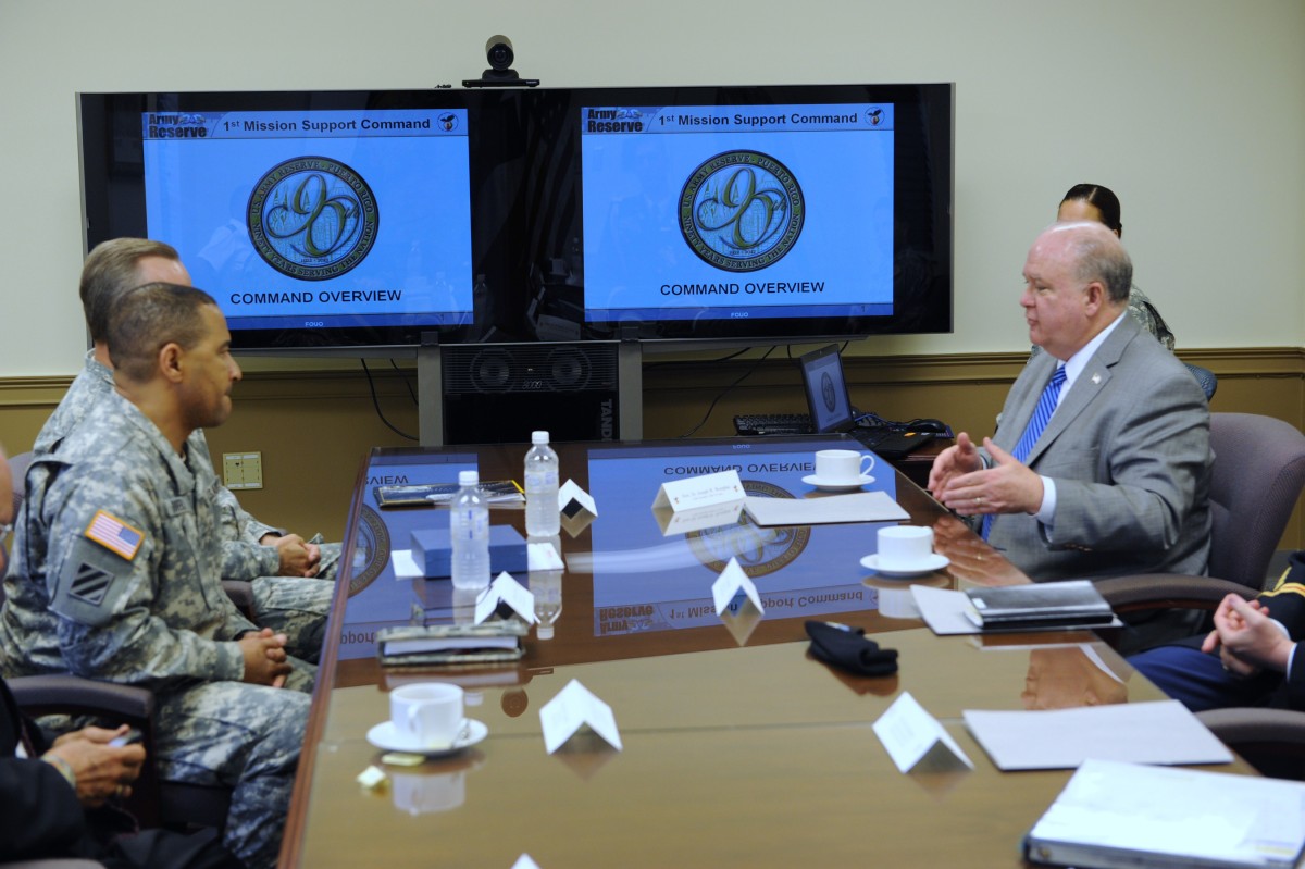 Westphal discusses the future of the Army with 1st Mission Support ...