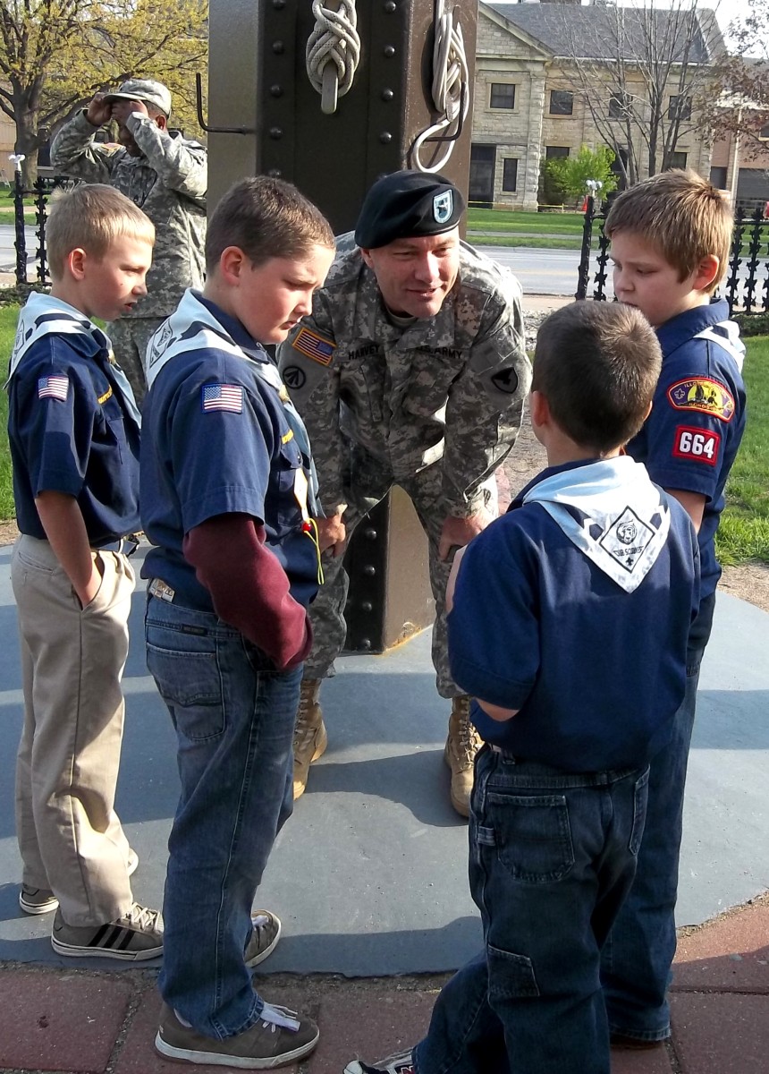 ASC Soldier mentors local Boy Scouts | Article | The United States Army