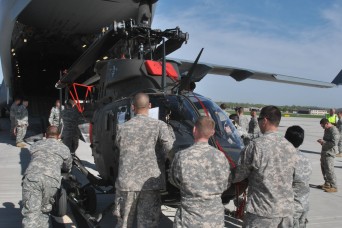 Fort Riley aviation Soldiers team with Airmen for deployment exercise ...