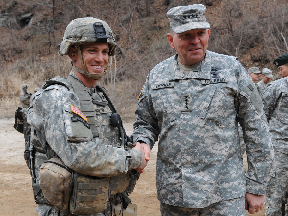 Thurman visits 25th ID Soldiers training in Korea | Article | The ... Thurman visits 25th ID Soldiers training in Korea | Article | The ...