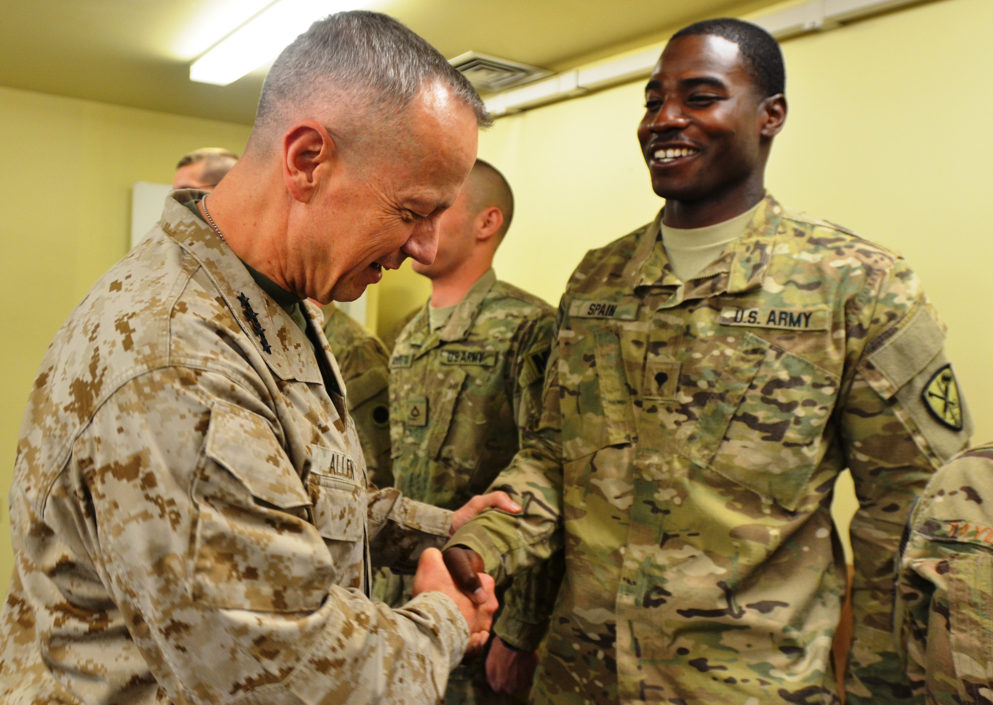 Gen Allen Visits DFIP | Article | The United States Army