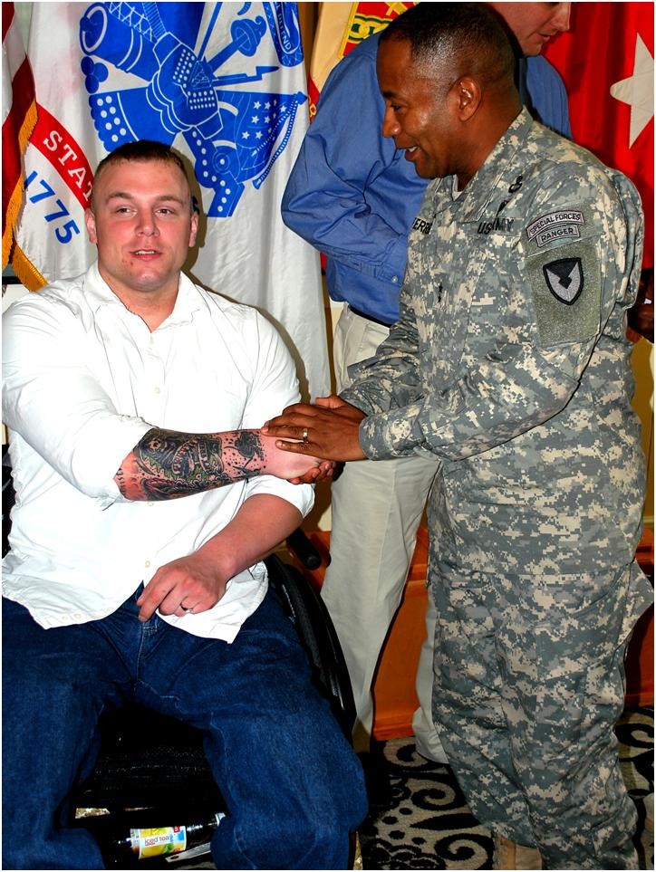 Retired SMA visits APG with message of hope, call to action for ...