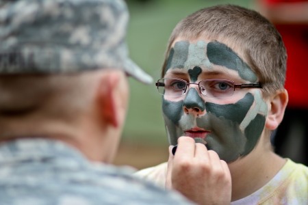 Army Face Paint Designs