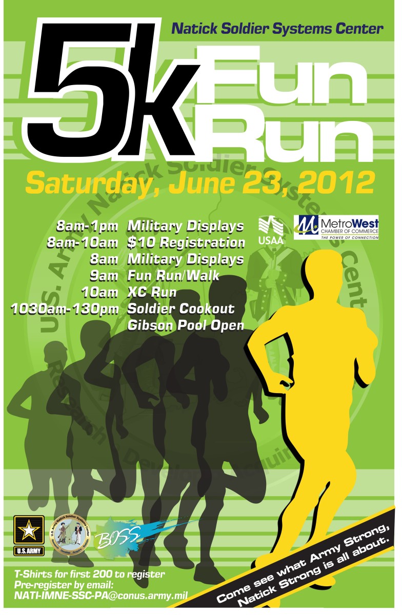 Natick Soldier Systems Center to hold 5K run/walk | Article | The ...