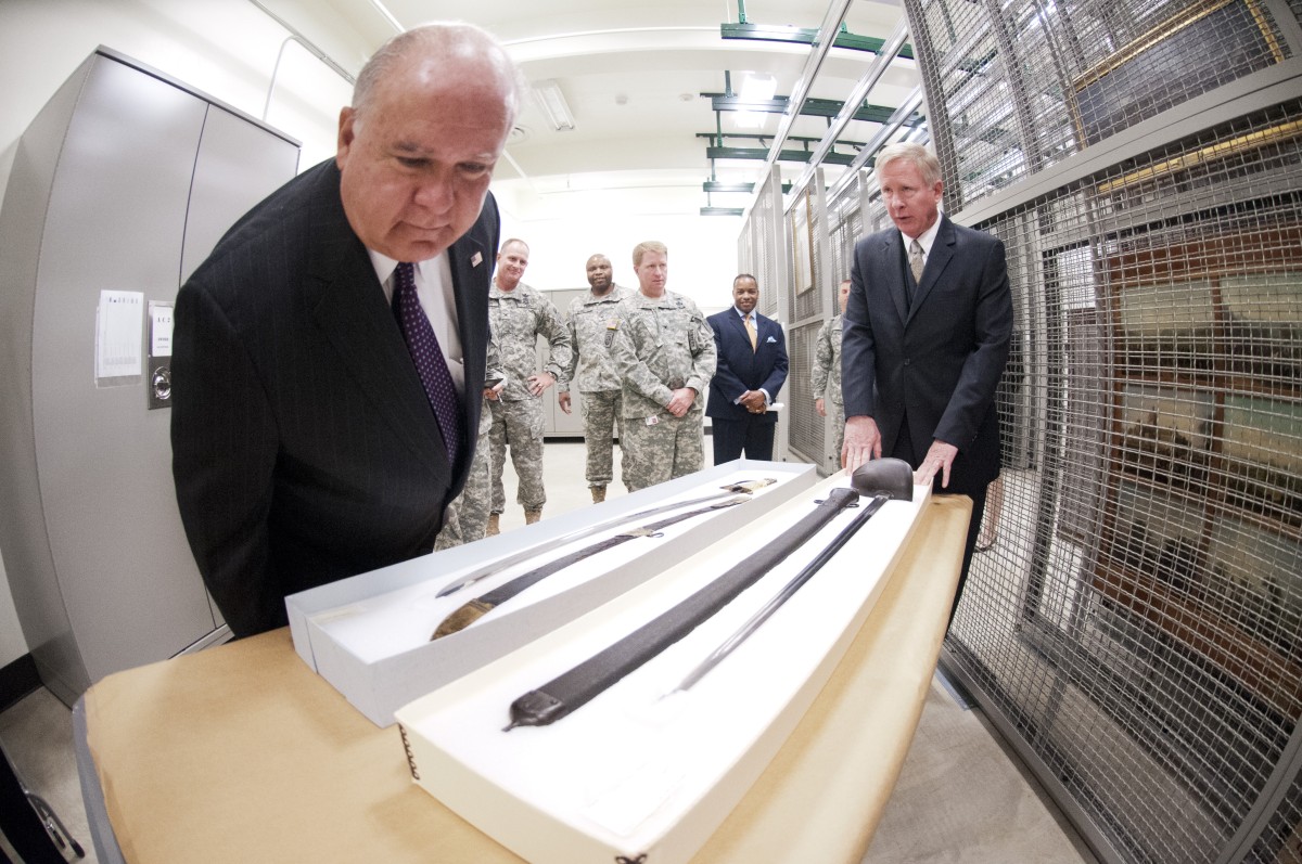 Westphal meets those charged with protecting, preserving Army history ...