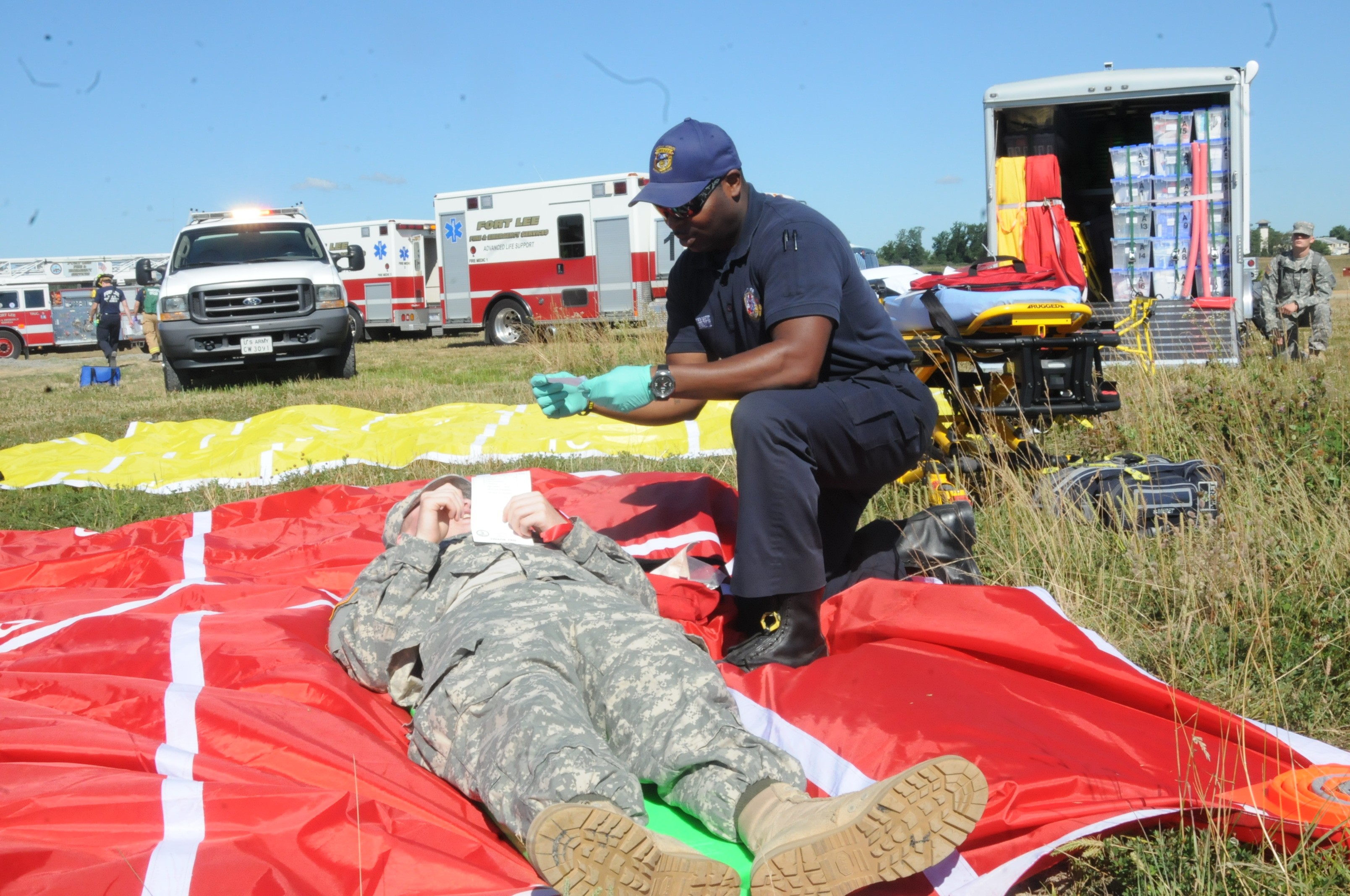 Emergency personnel test capabilities at range complex | Article | The ...