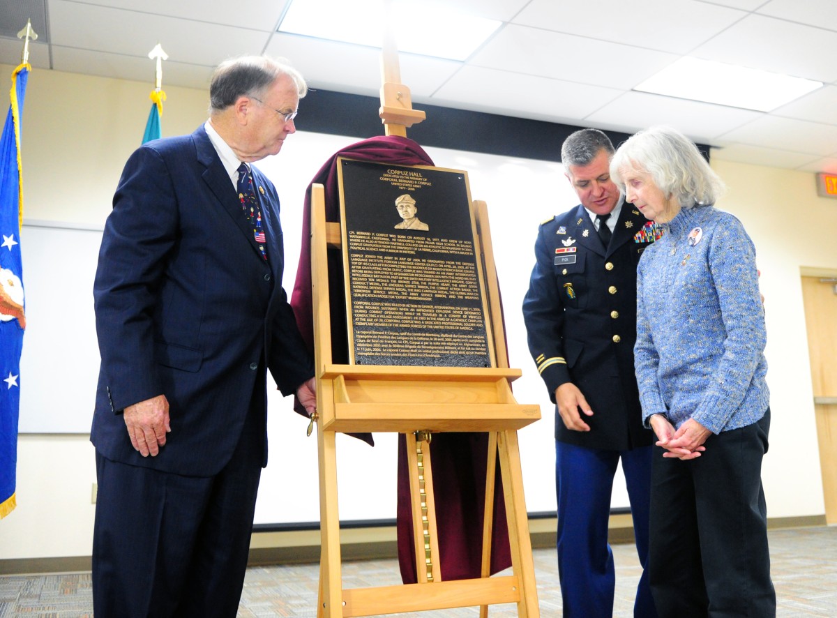 Fallen Soldier recognized with building dedication | Article | The ...