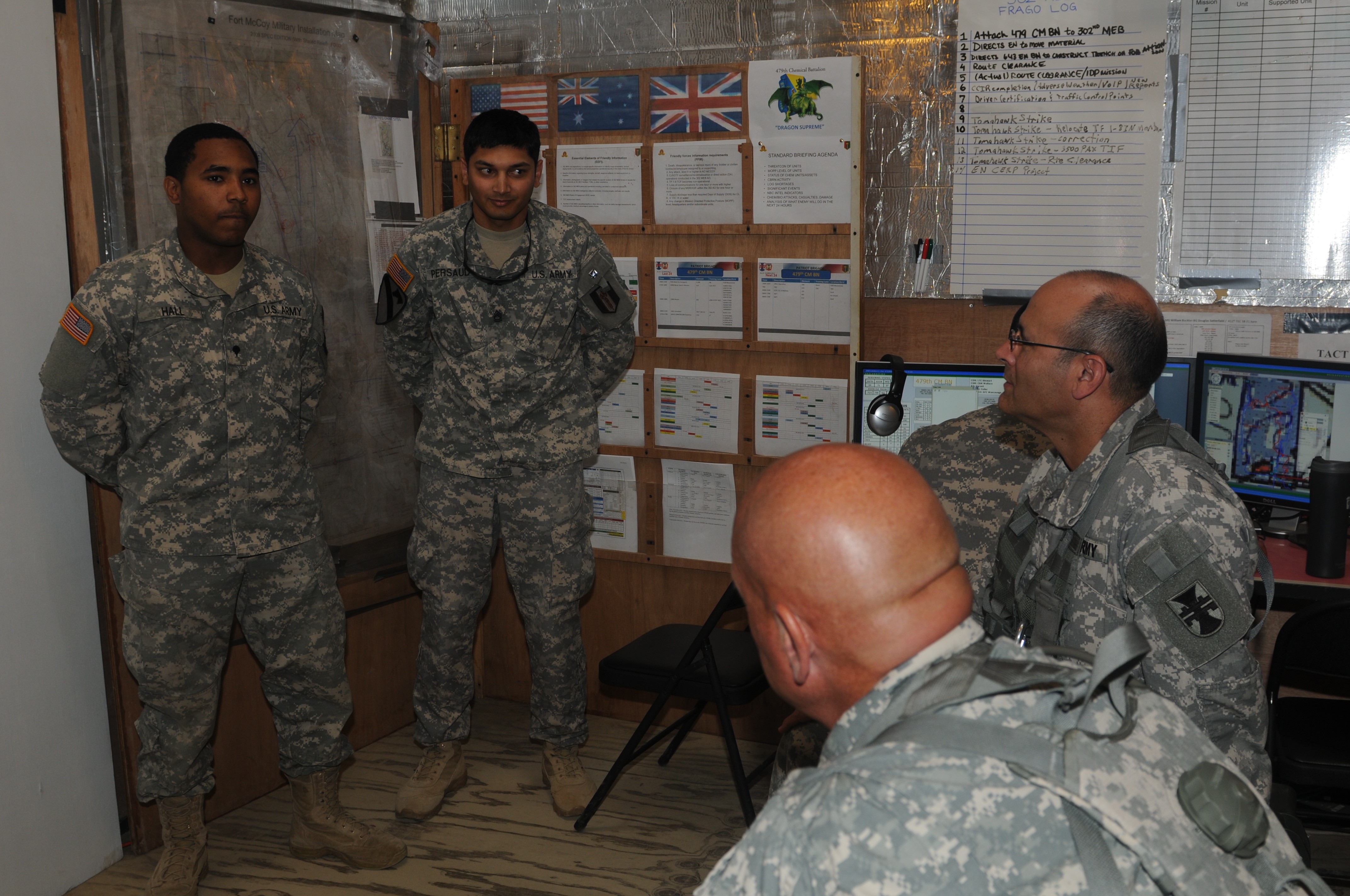 412th TEC command team visits troops at Warrior Exercise | Article ...