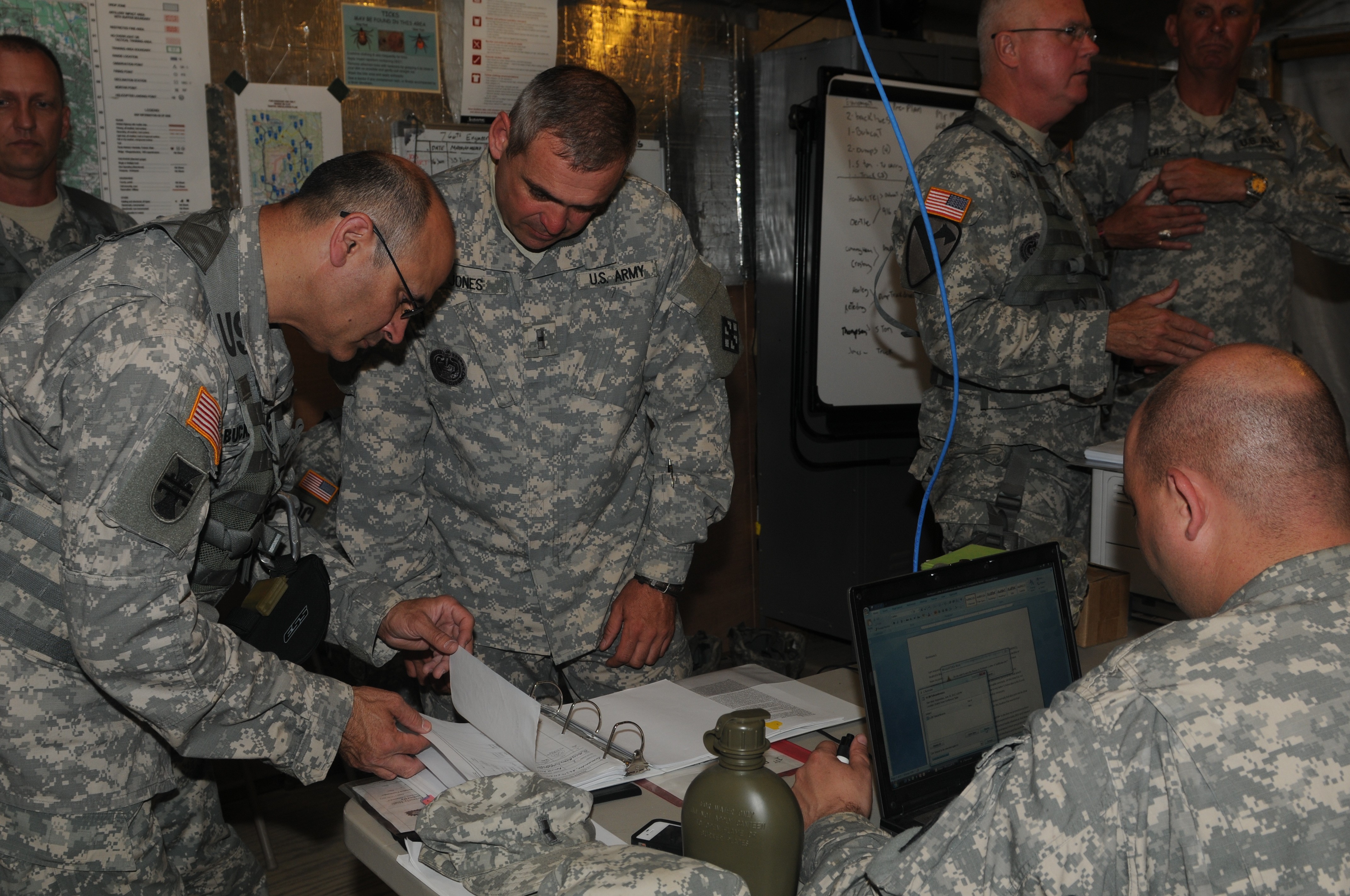 412th TEC command team visits troops at Warrior Exercise | Article ...