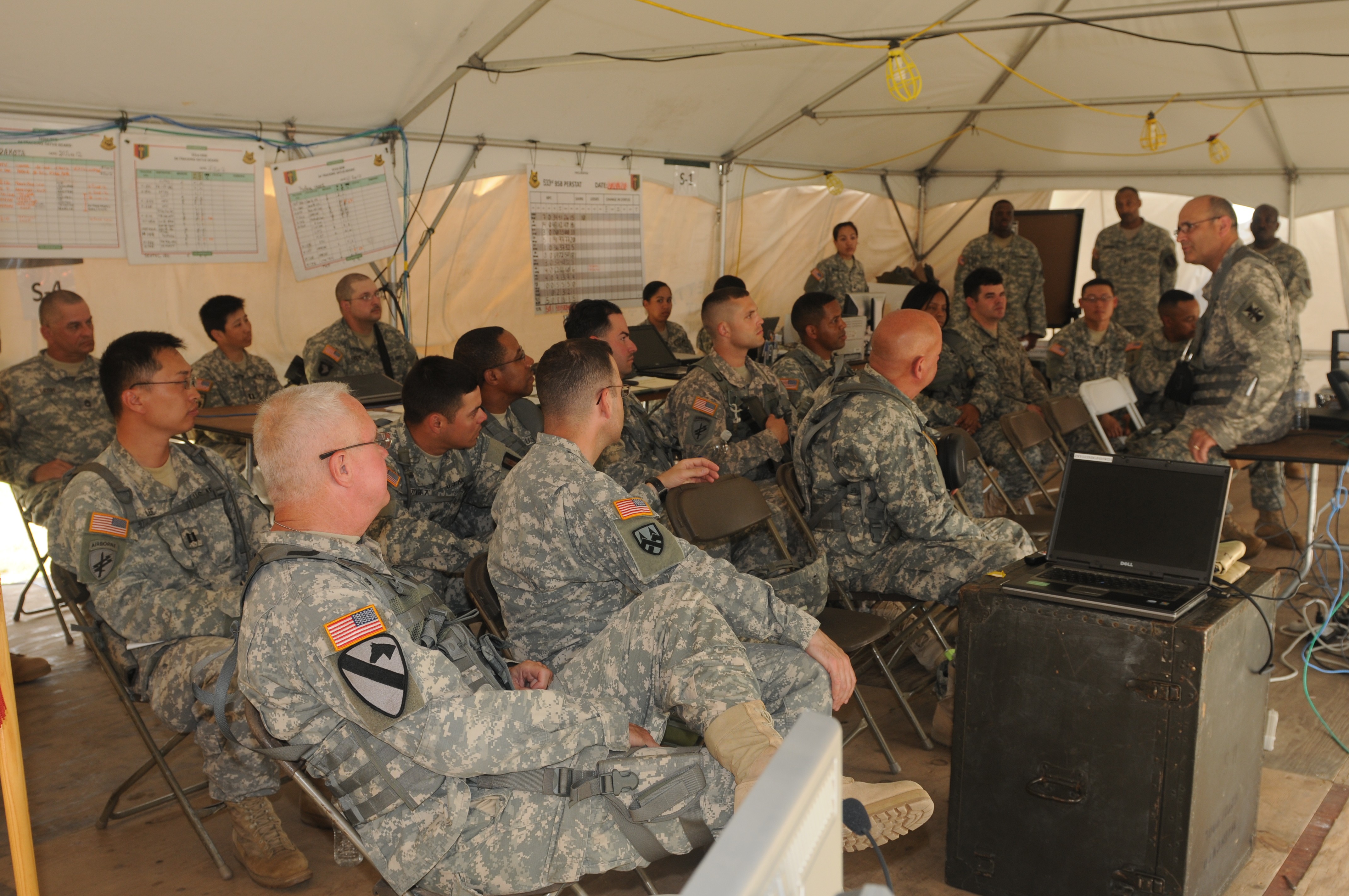 412th TEC command team visits troops at Warrior Exercise | Article ...