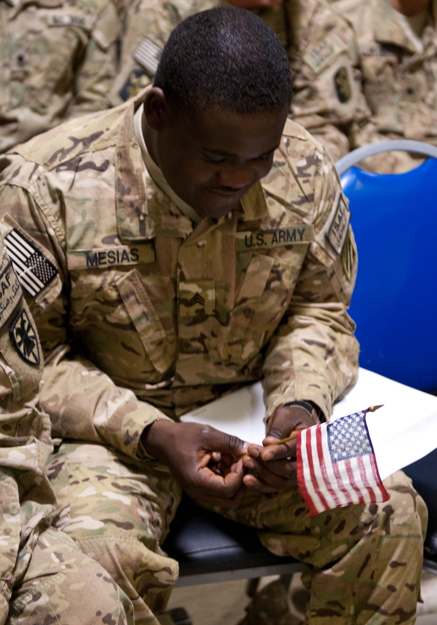 Sustainers host naturalization ceremony | Article | The United States Army