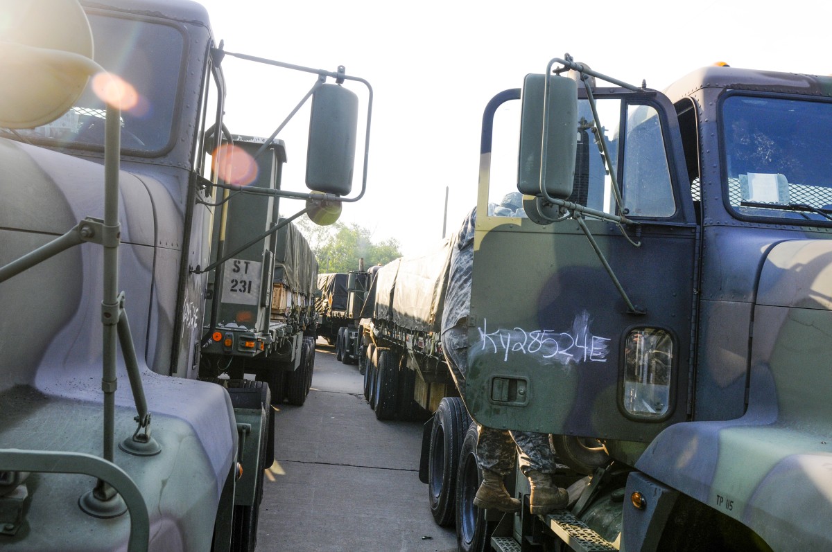 Reserve transportation unit keeps goods moving during Golden Cargo ...