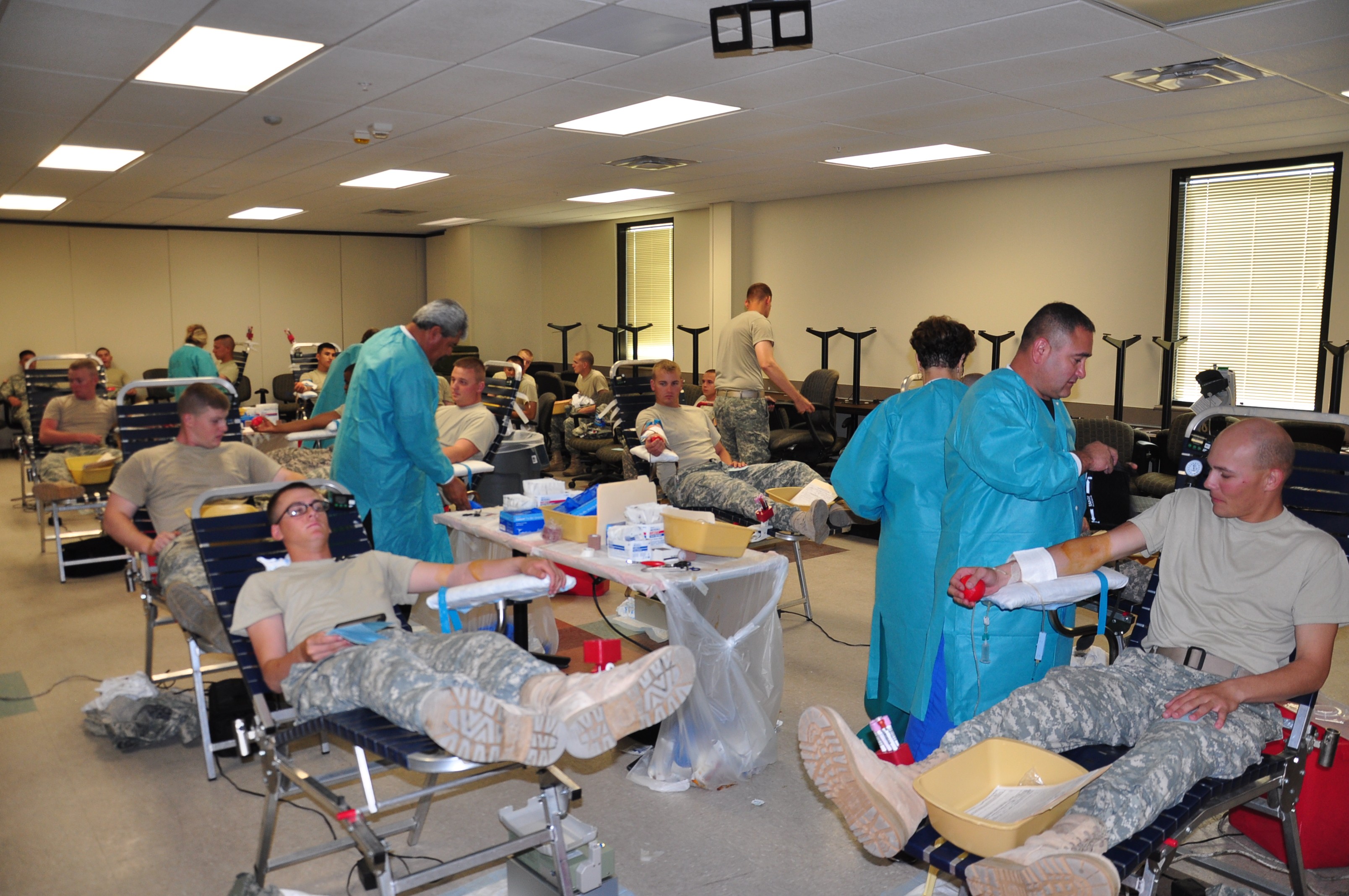 2nd Brigade gives back: exceeds expectations during Bliss Blood drive ...