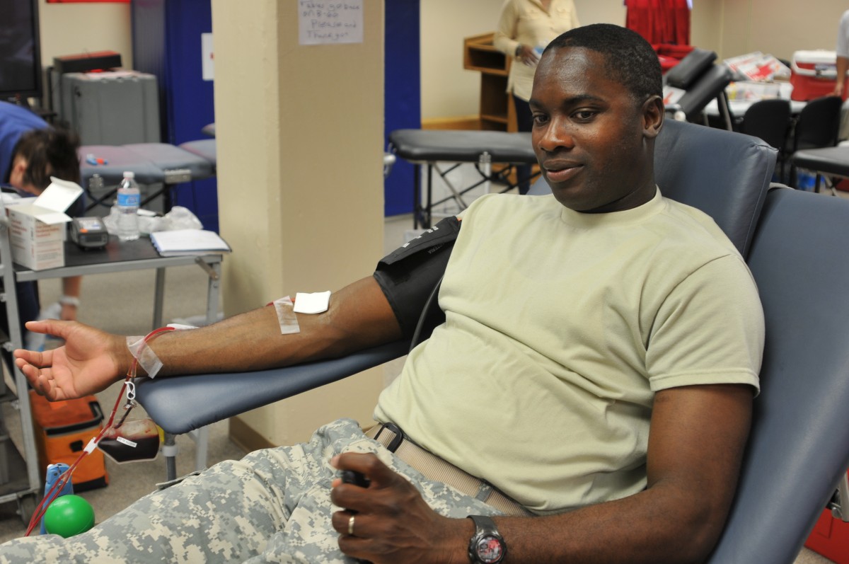 75th Fires Brigade Soldiers, civilians donate blood | Article | The ...