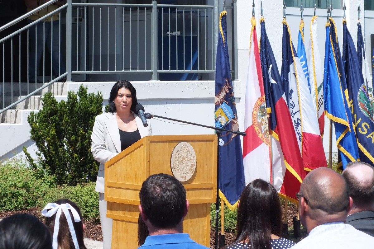 Saucedo honored with building dedication | Article | The United States Army
