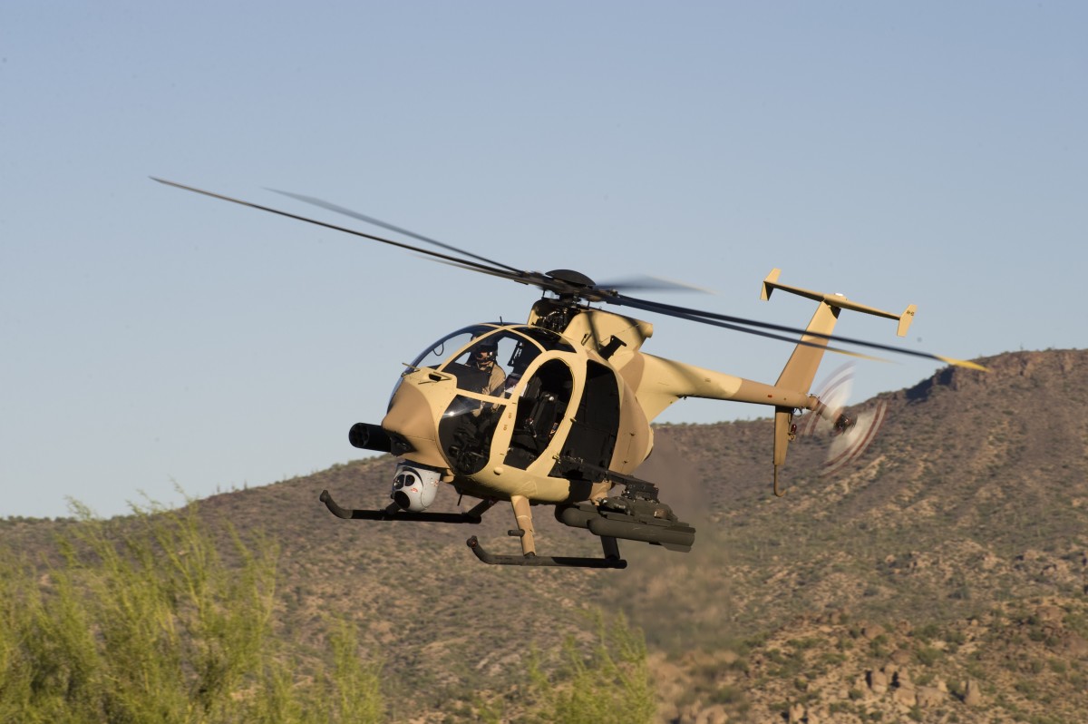 Non-standard rotary wing office supports security assistance ...