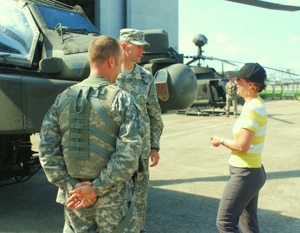 OSD SES Visits 3rd CAB's Air Assets | Article | The United States Army