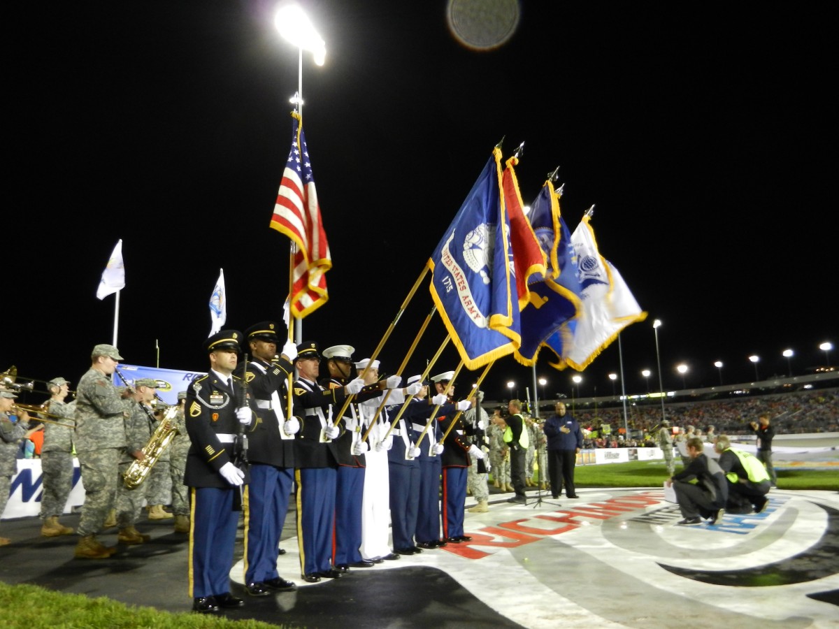 Fort Lee color guard performs in front of millions | Article | The ...