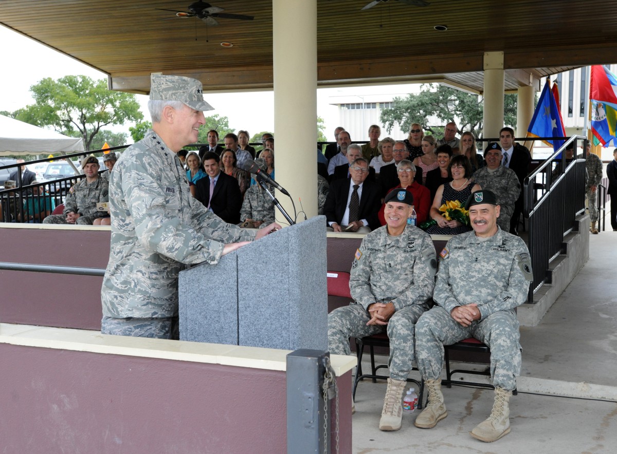 U.S. Army South conducts change of command ceremony, Rudesheim takes ...